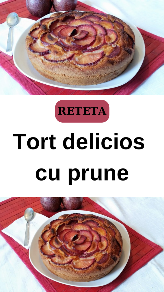Tort delicios cu prune
