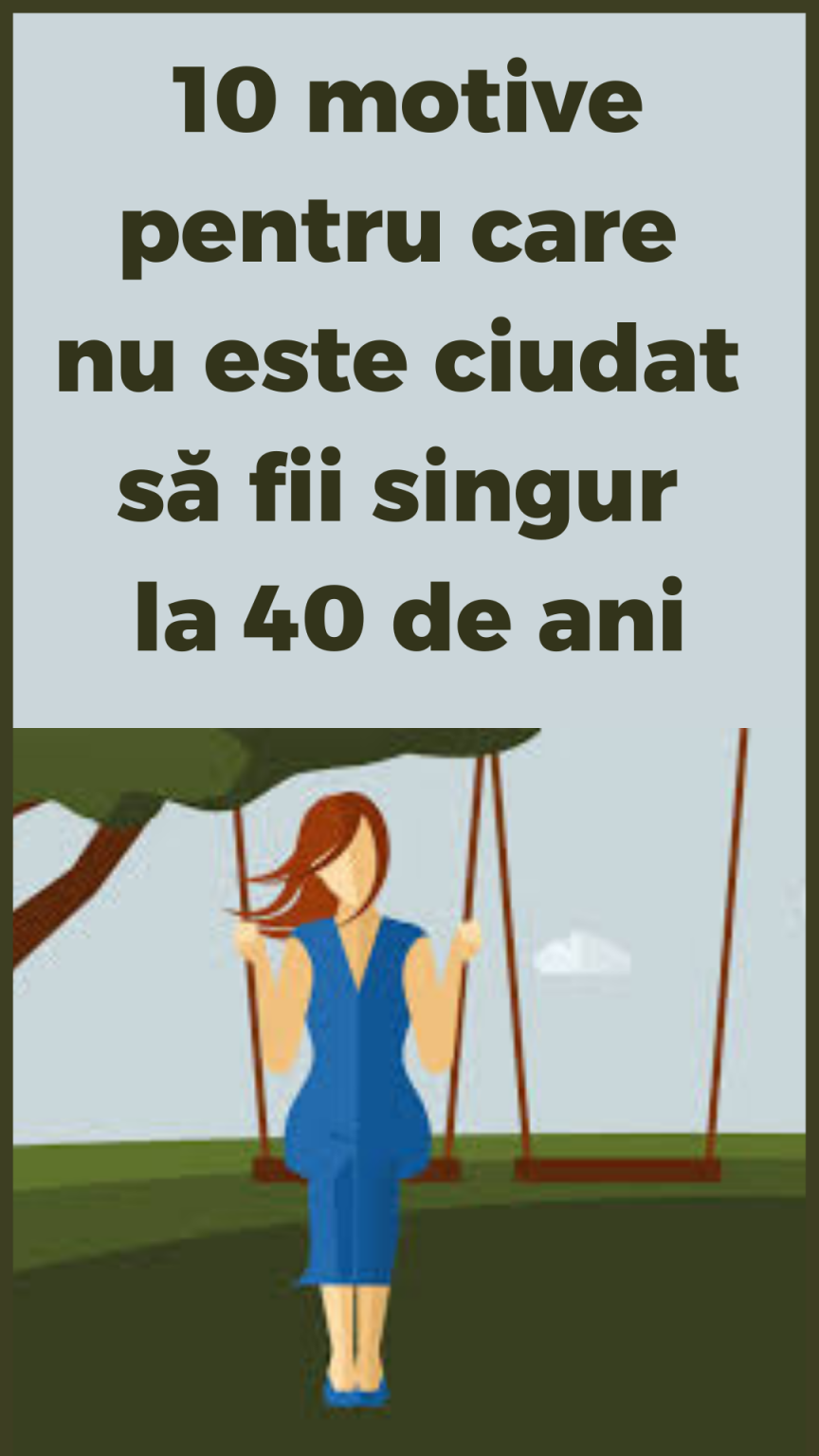 10 motive pentru care nu este ciudat să fii singur la 40 de ani